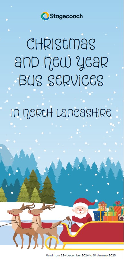 CHRISTMAS AND NEW YEAR TIMETABLES ANNOUNCED – Lancaster Bus Users' Group
